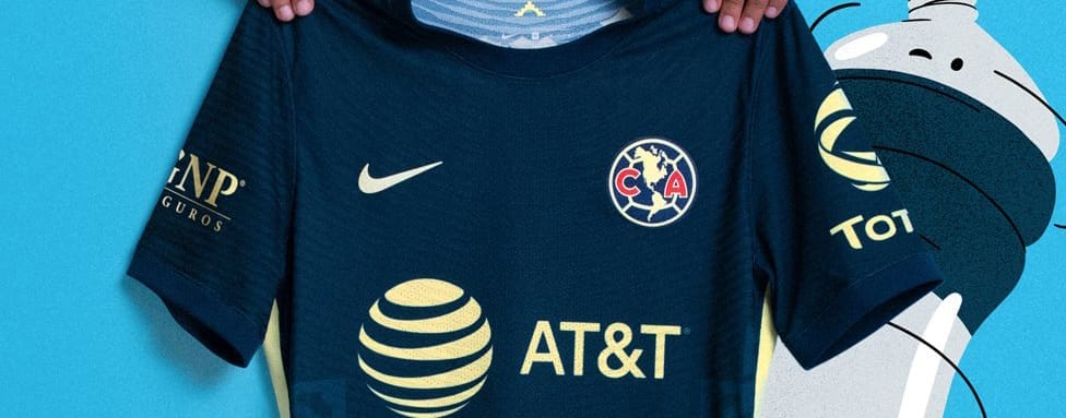 América presentó su uniforme de visita 2021/2022