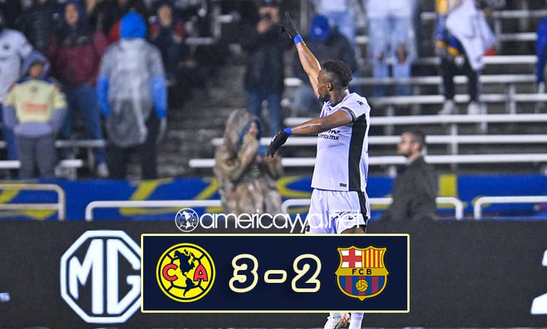 América 3-2 Barcelona - Victoria en duelo de campeones