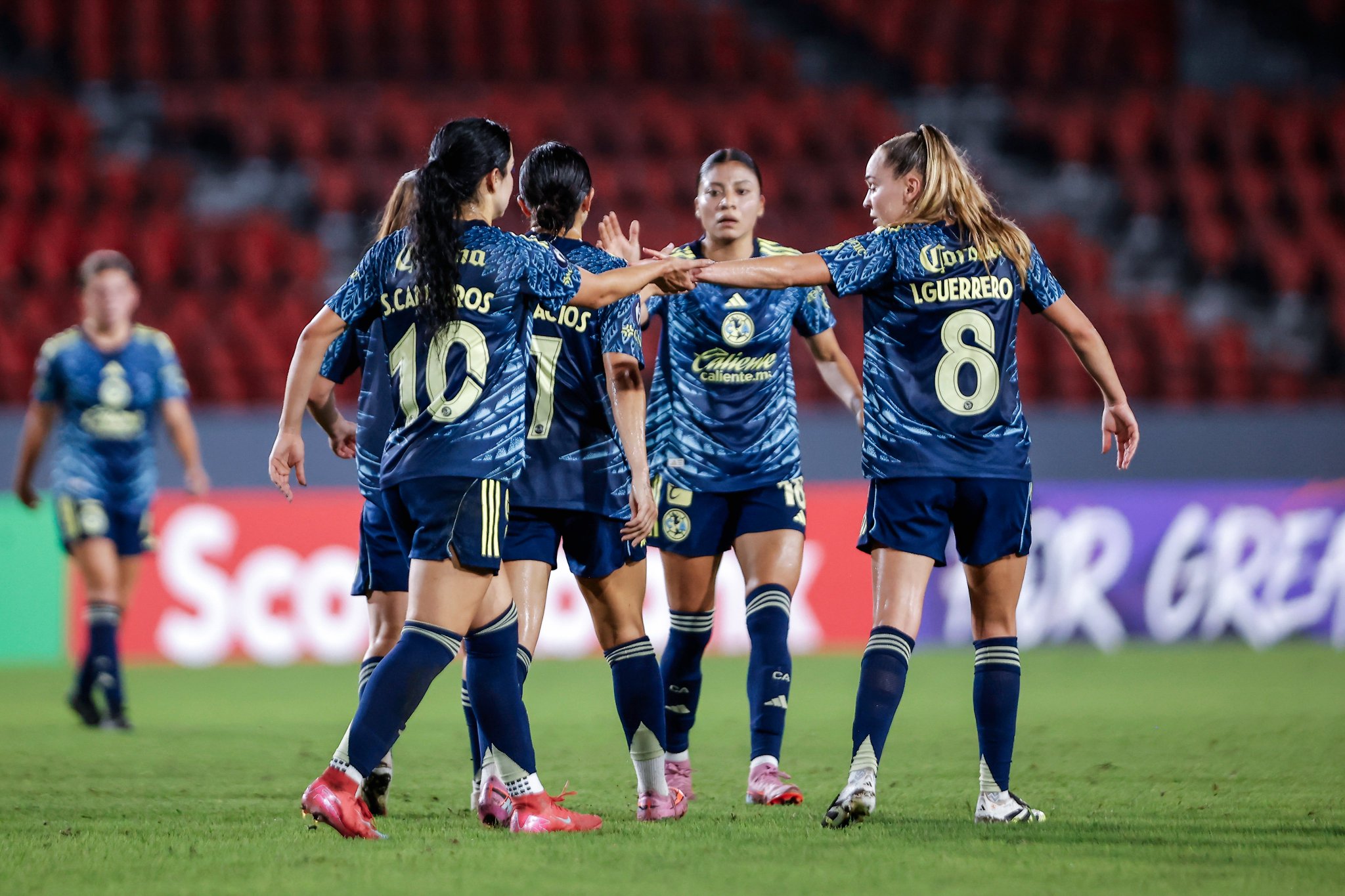 Así el grupo del América Femenil en la Concacaf W Champions Cup